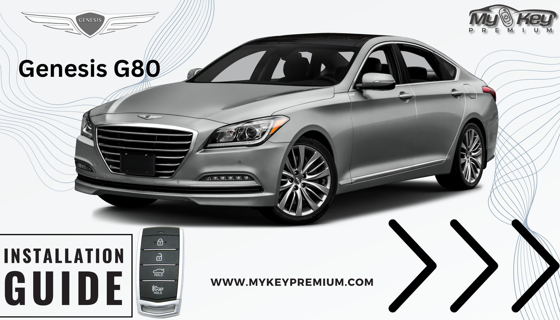 Remote Start Kit for Genesis G80 Plug & Play