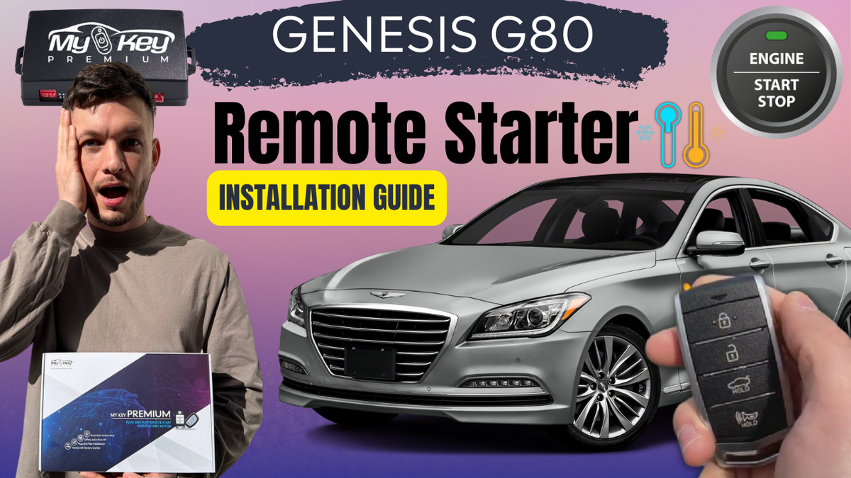 Remote Start Kit for Genesis G80 Plug & Play