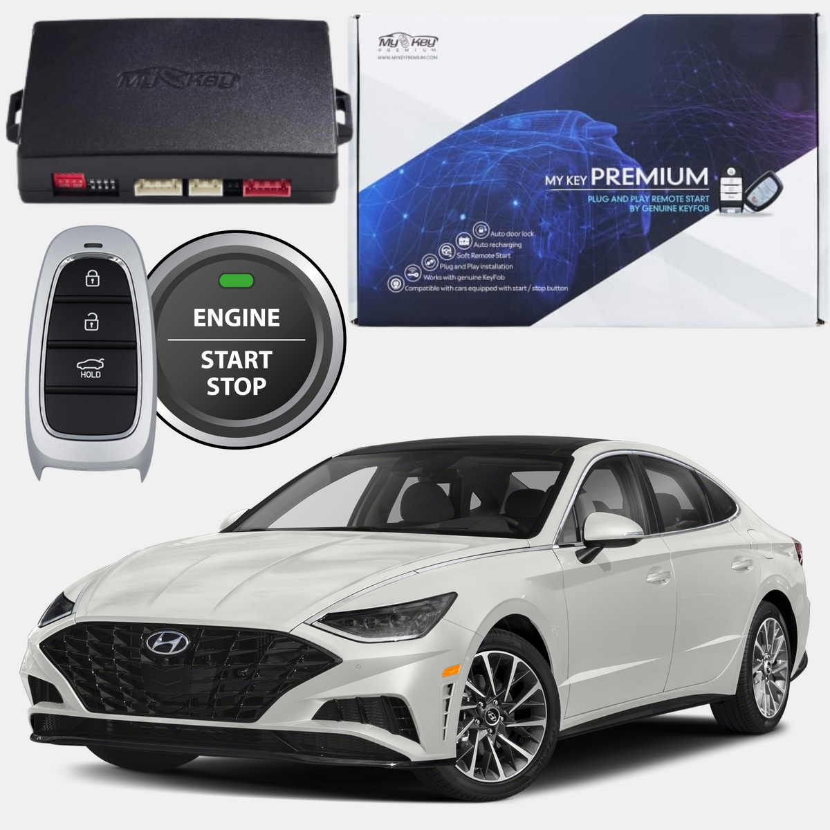 Hyundai Sonata Remote Auto Starter kit