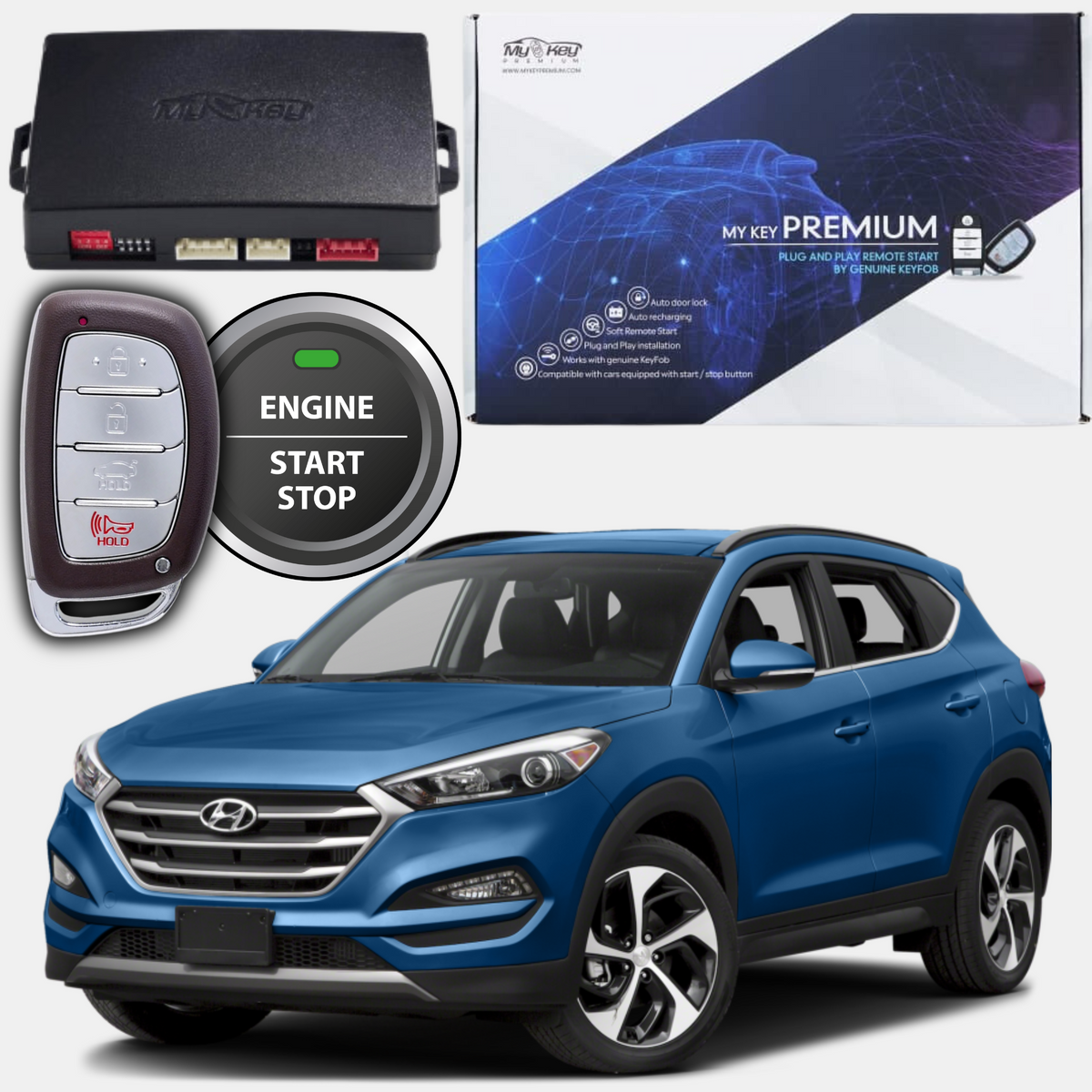 MyKey Premium Hyundai & Kia & Genesis Remote Starter model list